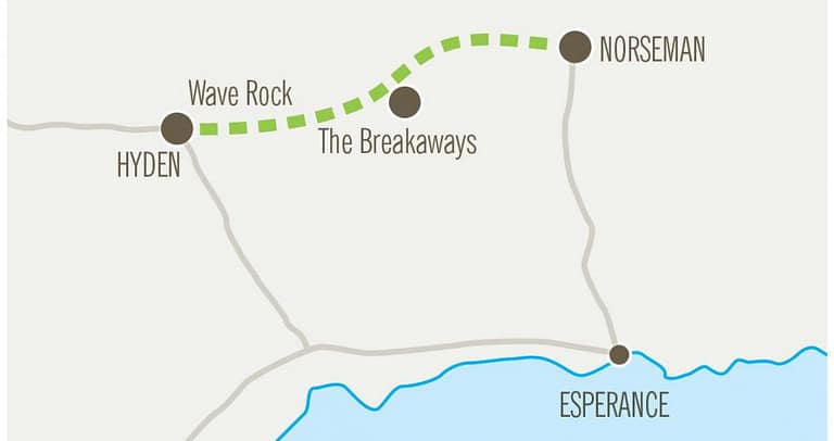 Self Drive Trails | Pathways to Wave Rock